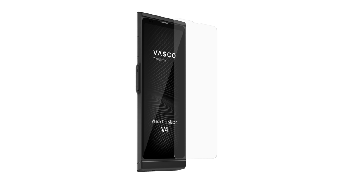 Tempered Glass Screen Protector for Vasco Translator V4
