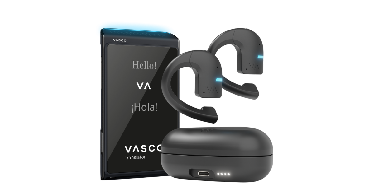 Vasco Translator Q1 + E1 – Smart Language Translator Set